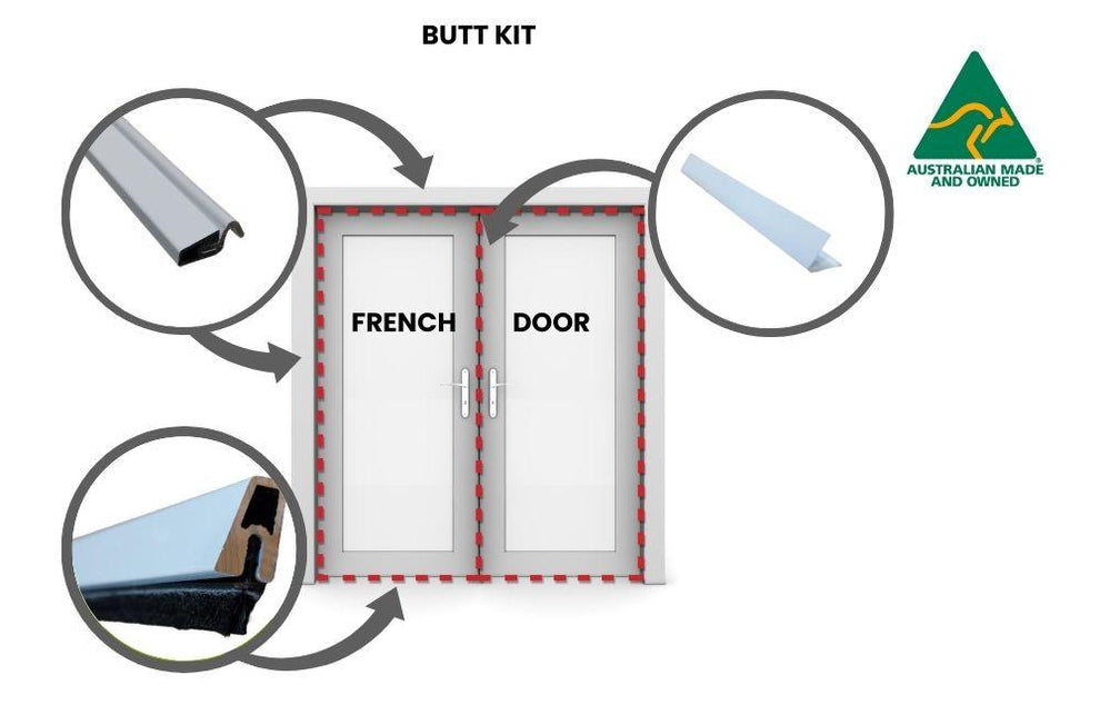 How to Draught Proof a French Door | Draught Dodgers | ecoMaster