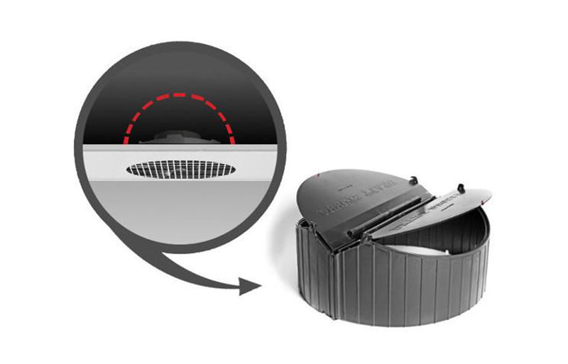Exhaust Fan Cover with Draft Stoppa | DraftStoppa